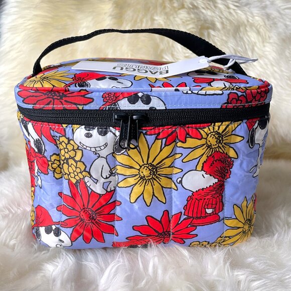 BAGGU | Bags | Baggu X Peanuts Nwt Baggu Puffy Lunch Bag Floral Snoopy ...